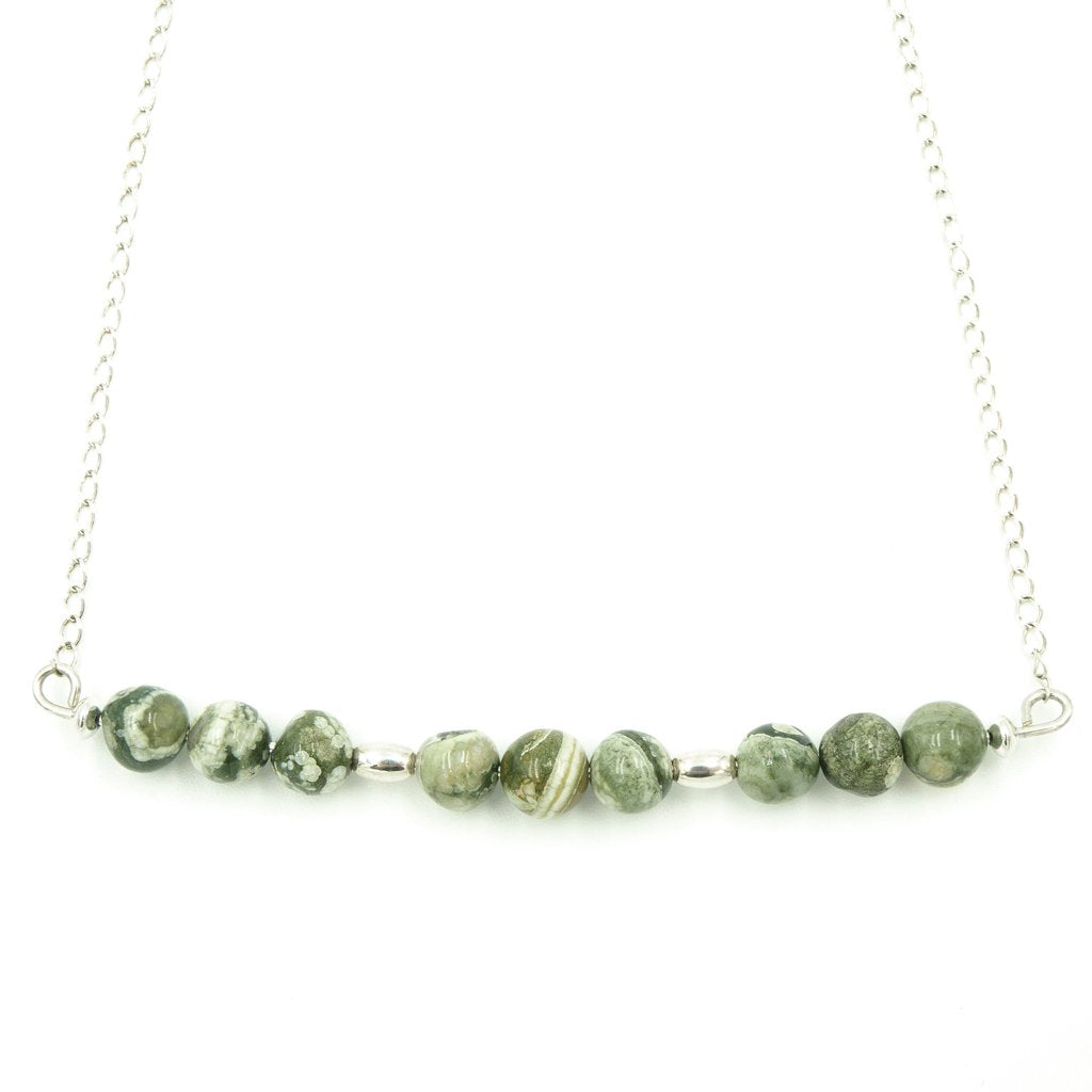 Handmade Rainforest Jasper Necklaces - Shop Online at Earth Song Jewelry